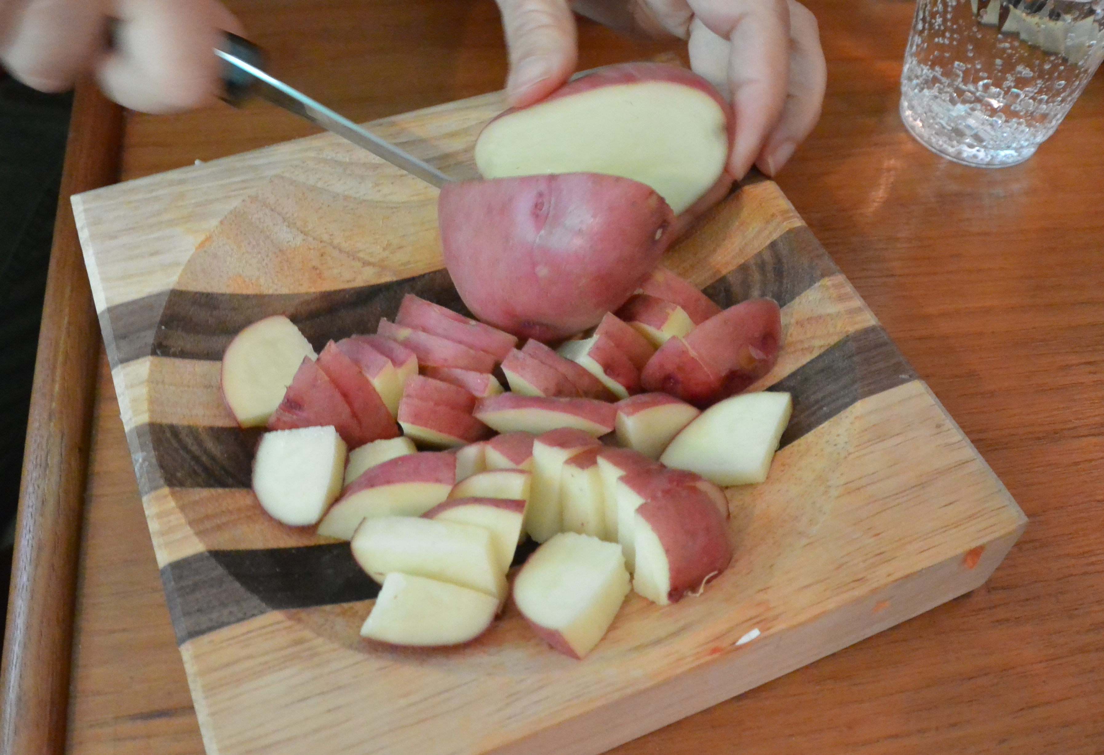 Galley Pirateschop potatoes